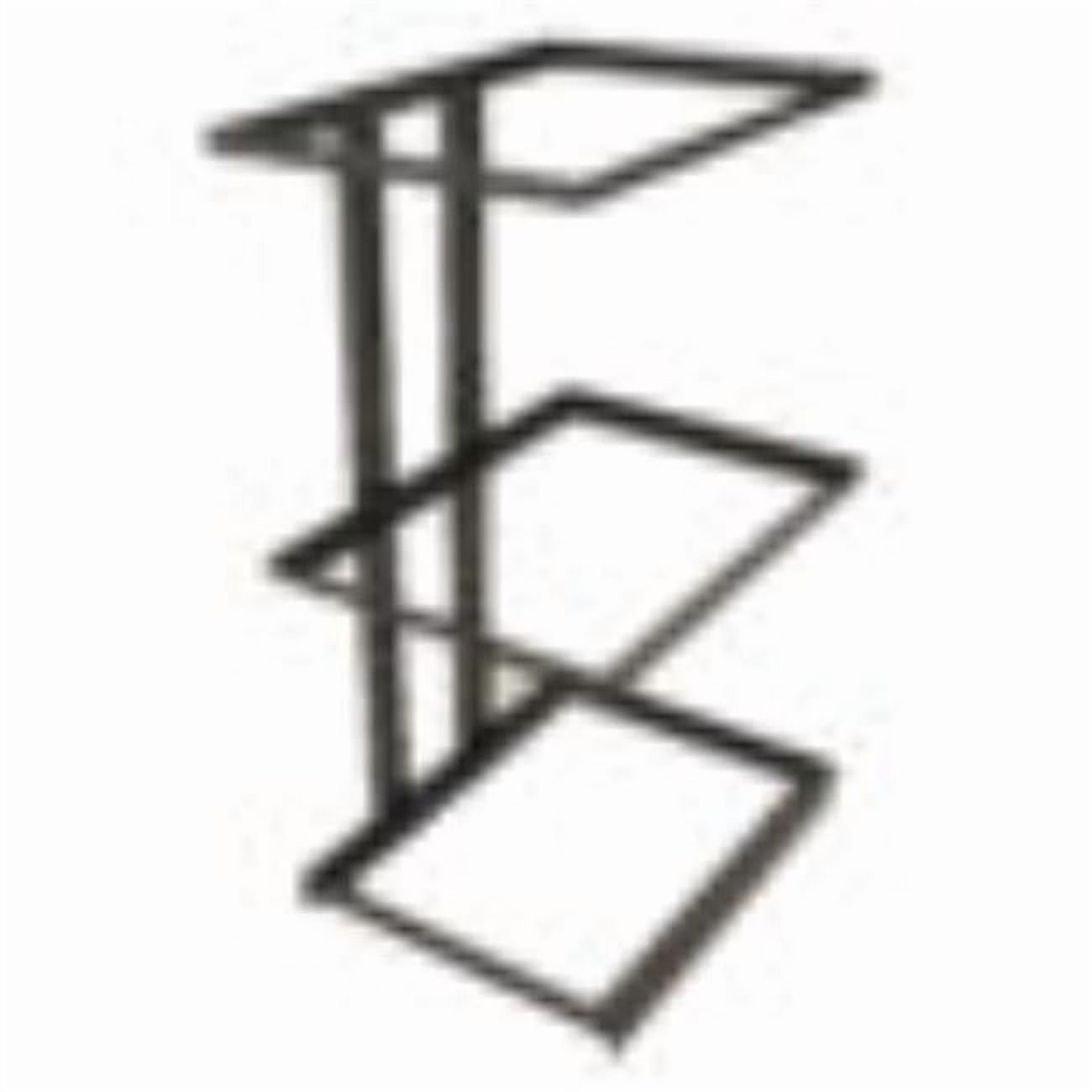 Winco MTS-20L-MG 12 x 9.25 in. Rectangular 3-Tier Merchandiser Stand ...