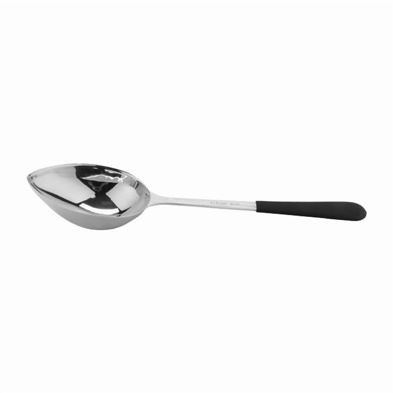 Winco BSRIM-32 13.5 in. Portion Control Spoon Solid Bowl, 6 oz, with ...