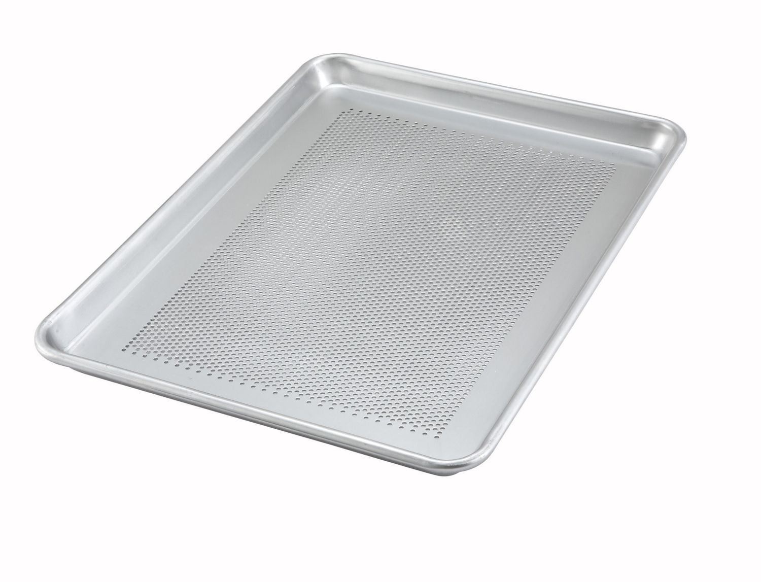 Winco 13” x 18” Perforated Aluminum Sheet Pan, Half Size - Walmart.com