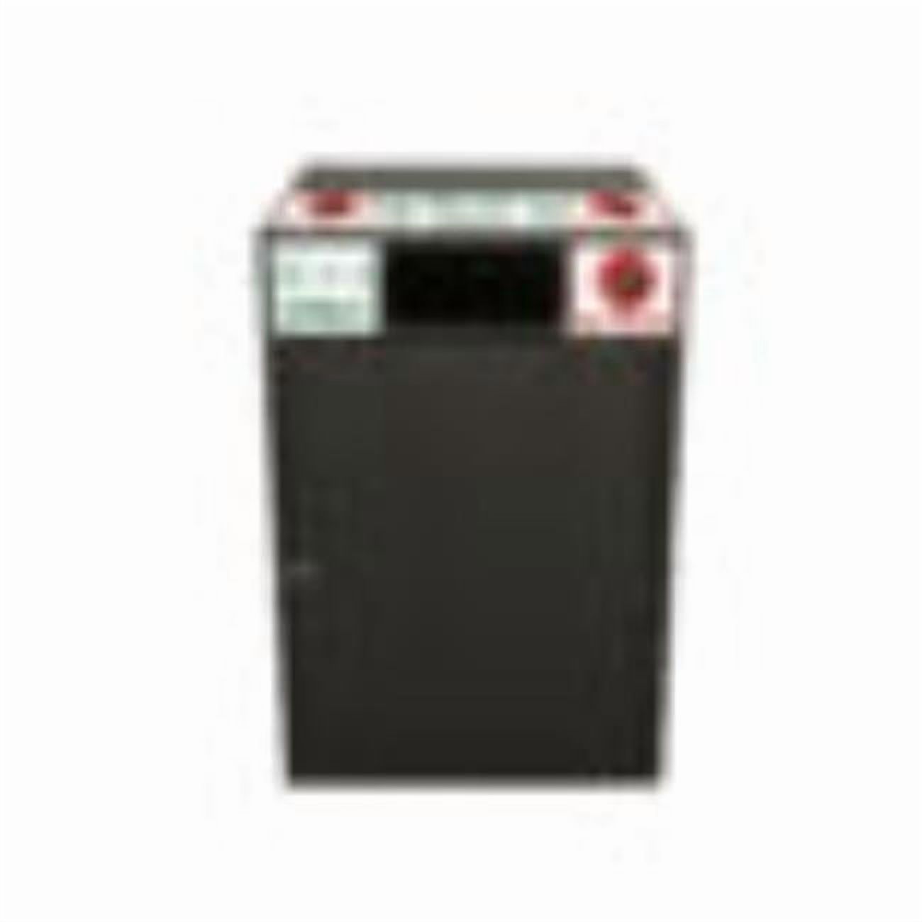 Winco BIN-1-BK 27 x 29 x 40 in., Black, Powder Coated Steel, Eco ...