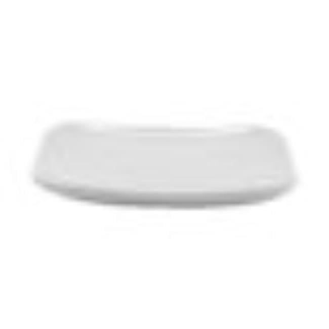 Winco CS-6115-W 5 in. Square Coupe Plate - White - Walmart.com