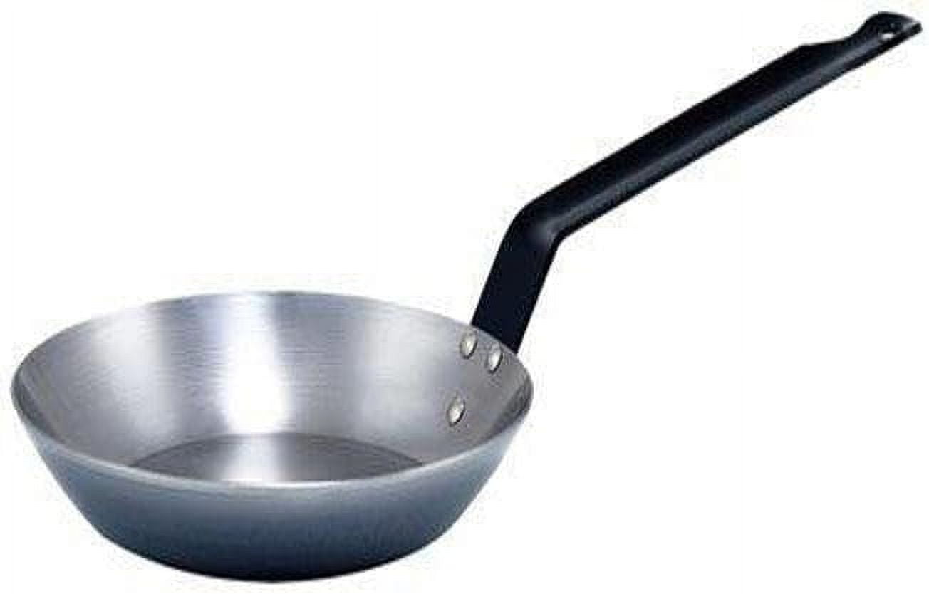 Winco , 8-5/8-Inch French Style Fry Pan, Carbon Steel Frying Pan with ...