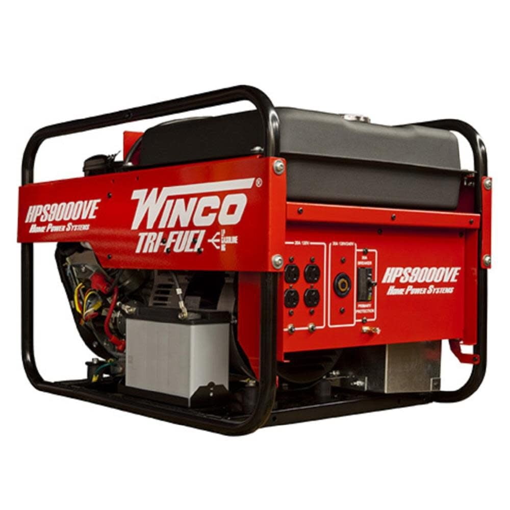Winco 9,000 Watt Tri-Fuel 49-State Portable Generator - Walmart.com