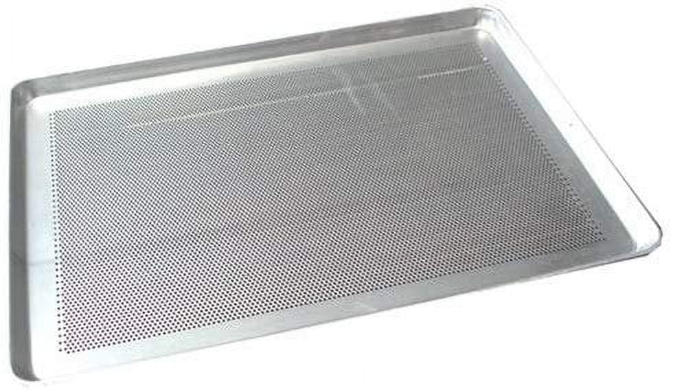 Winco ALXP-1318P 13 x 18 Perforated Aluminum Sheet Pan, Half Size ...