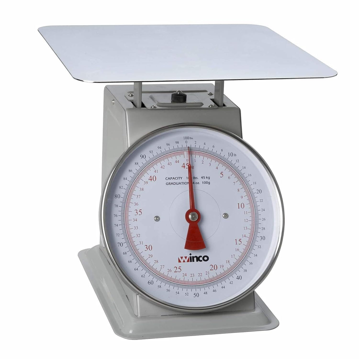 Winco Analog Receiving Scale with Dial, 100 Pound, 9" - Walmart.com