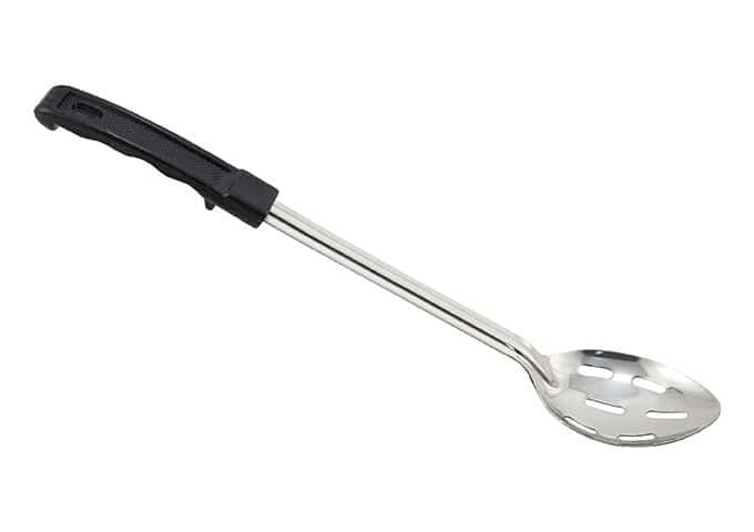 Winco BHSN-15, 15-Inch Stainless Steel Slotted Basting Spoon with ...