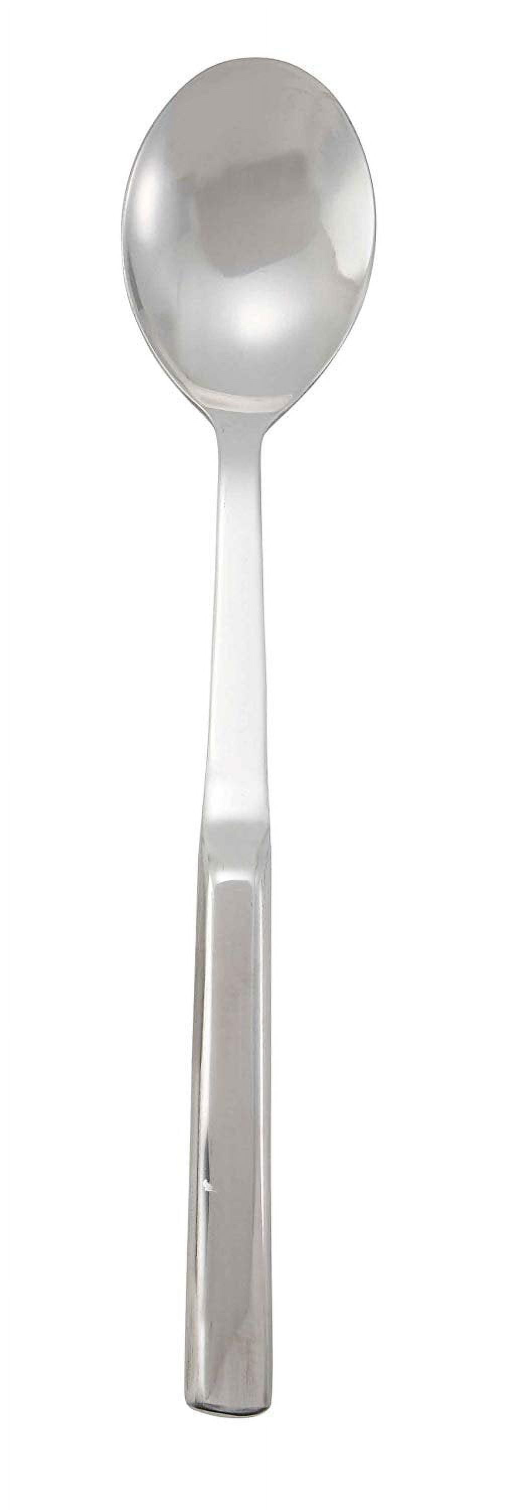 Winco Stainless Steel Solid Serving Spoon, 11-3/4-Inch - Walmart.com