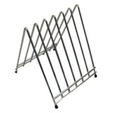 Winco CB-6L 6-Slot Cutting Board Rack, Chrome Plated 2-Pack - Walmart.com
