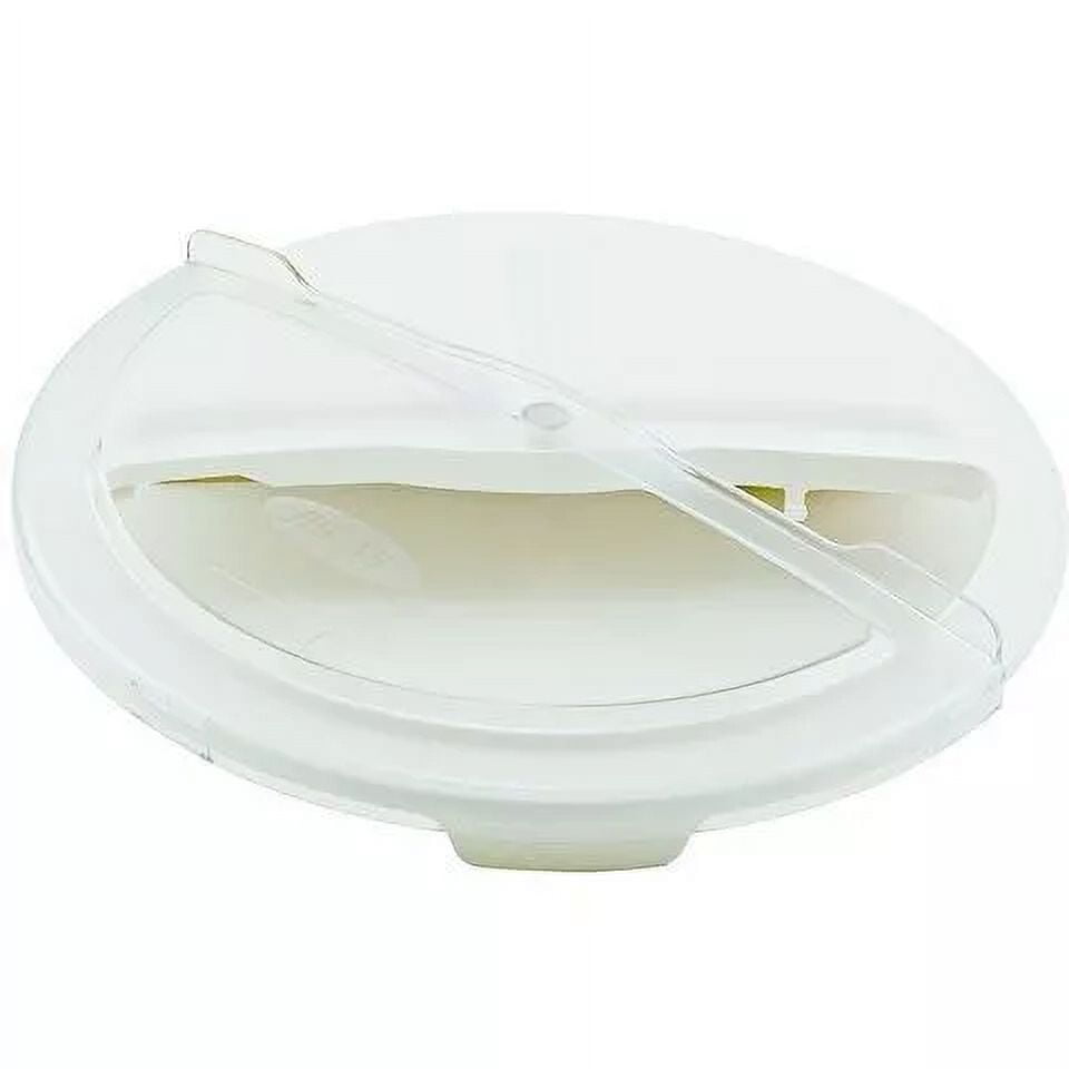 Winco FCW-32RC, Rotating Lid for White Container, 32 Gallon, NSF ...
