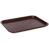 Winco FFT-1014U Fast Food Tray, 10-Inches by 14-Inches, Burgundy ...