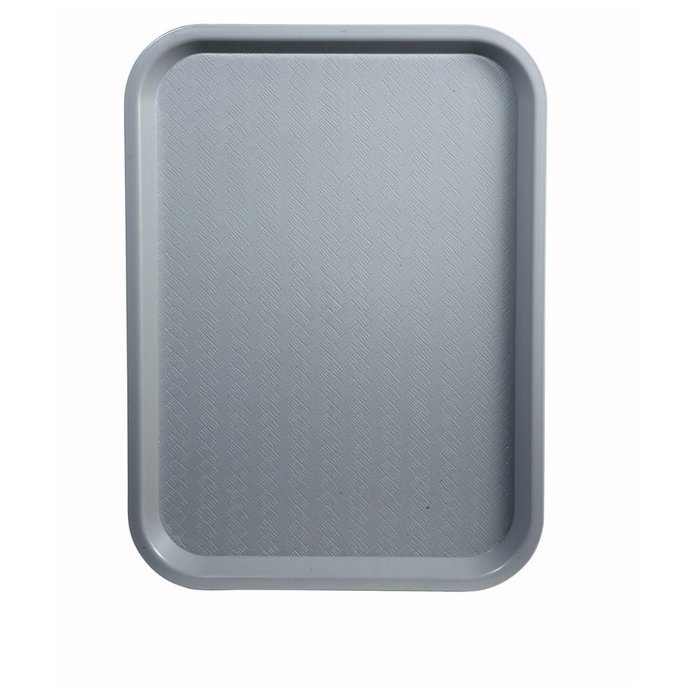 Winco FFT-1216E, 12x16-Inch Gray Plastic Fast Food Tray - Walmart.com