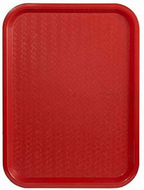 Winco FFT-1216R Red Fast Food Tray, Set of 6 - Walmart.com