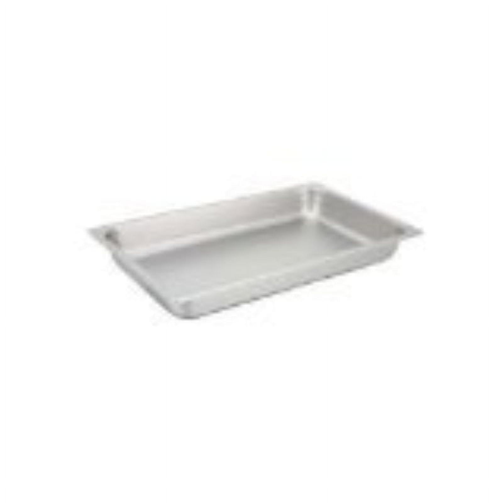 Winco Full Size Steam Table Pan, 20-3/4"L x 12-3/4"W x 2-1/2"D, Silver ...