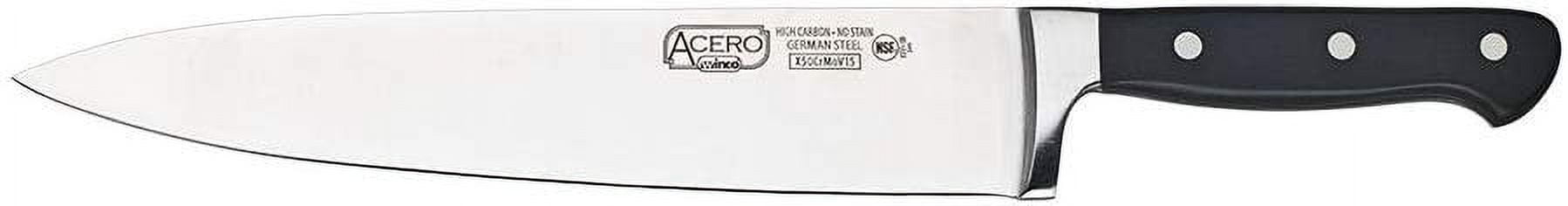Winco - KFP-100 - 10 in Acero Chef Knife - Walmart.com