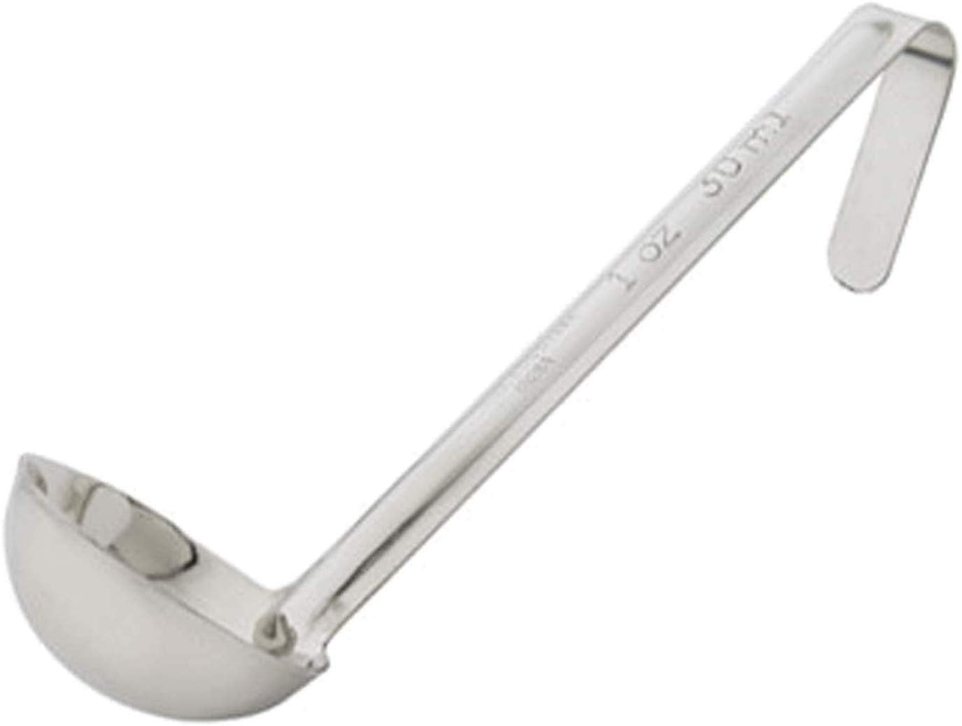 Winco LDI-10SH Stainless Steel Ladle with 6 in. Handle - 1 oz - Walmart.com