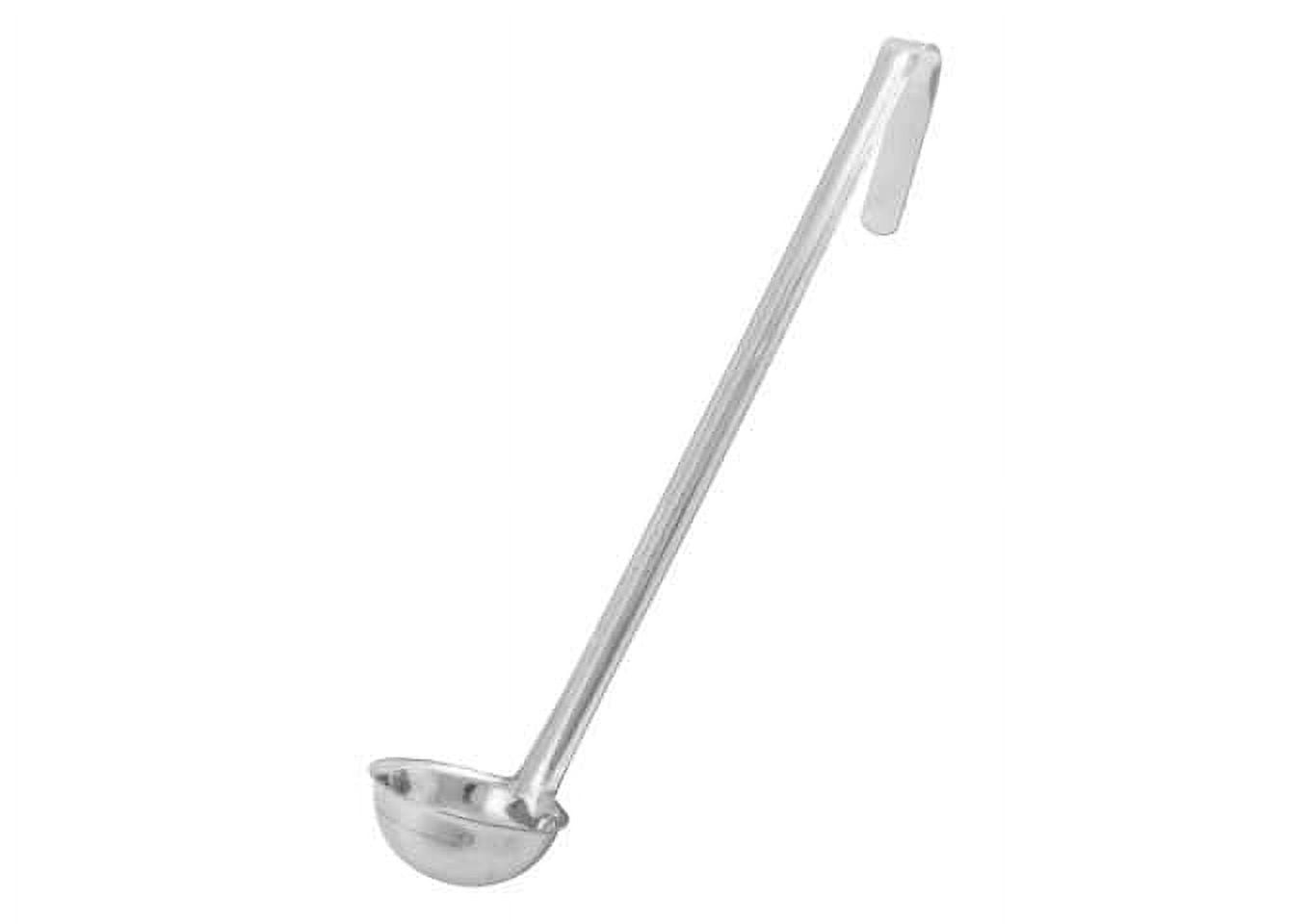 Winco LDIN-1, 1 Oz 10-Inch One Piece Stainless Steel Sauce Ladle, NSF ...