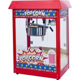 Winco POP-8R Popcorn Machine, 8 Ounce, Red - Walmart.com