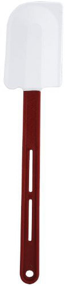 Winco 14-Inch Heavy-duty Flat Silicone Kitchen Scraper Spatula, Heat ...