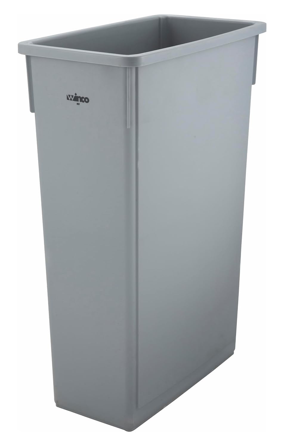 Winco PTC-23SG Slender Trash Can, 23-Gallon, Gray,Medium - Walmart.com