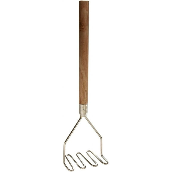 5.25-Inch by 24-Inch Square Potato Masher, Propylene Handle - Walmart.com