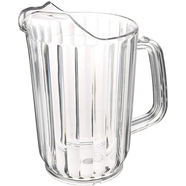 Winco Polycarbonate Clear Water Pitcher, 32 Ounce - 1 each. - Walmart.com