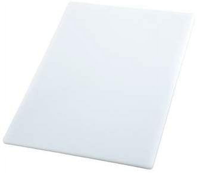 Winco, Polyethylene Cutting Board, 24"x18"x1/2", White - Walmart.com
