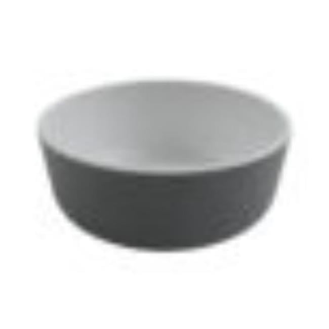 Winco RB-15-WM-GRM 15 oz Soup & Salad Melamine Bowl, White Matte Inside ...