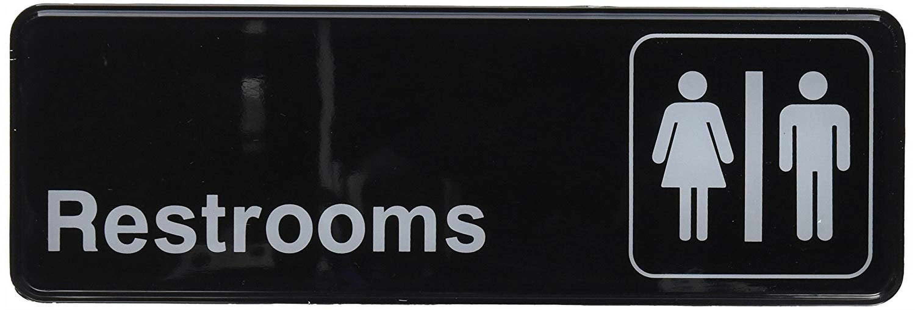 Winco SGN-313, Medium, Black/White - Walmart.com