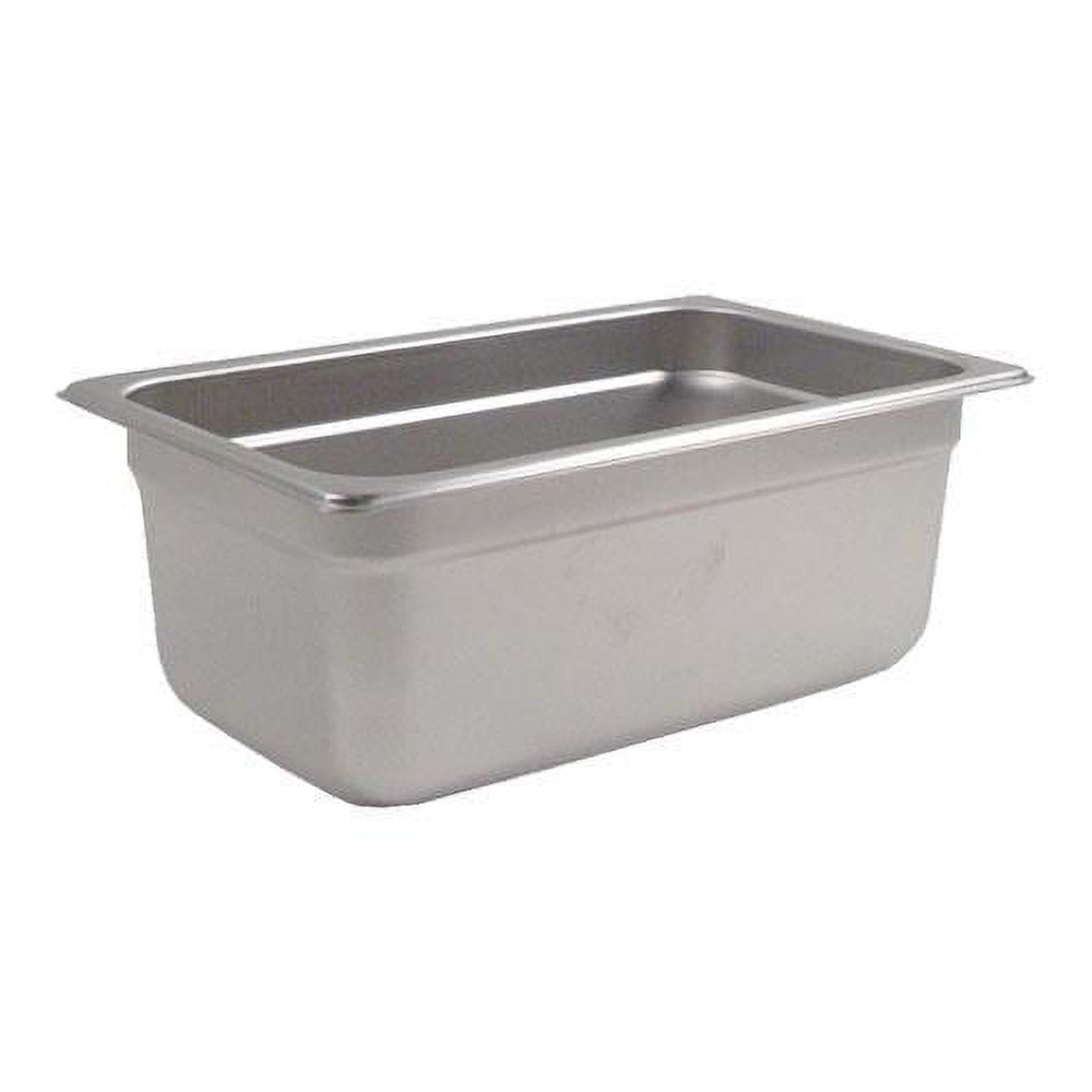 Quarter+Size+Steam+Pan%2c+Stainless - Walmart.com