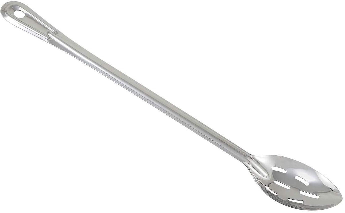 Winco Stainless Steel 18 in Slotted Serving Spoon - Walmart.com