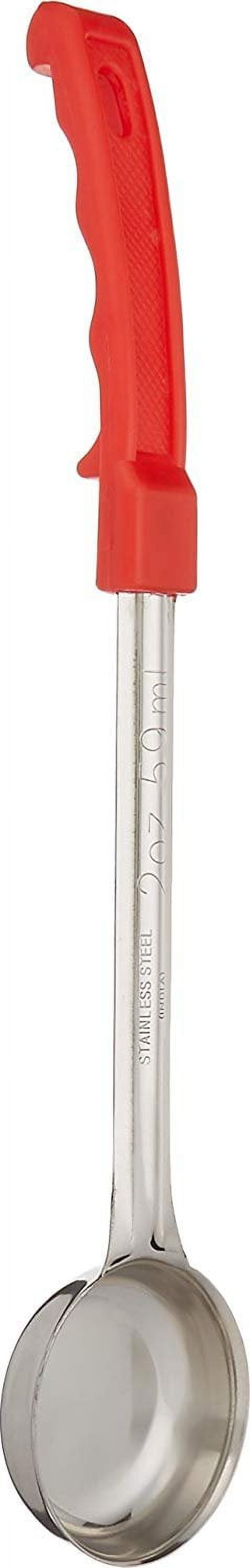 Winco Solid Portion Spoon, 2 Oz, Red - Walmart.com