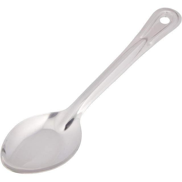 Winco Solid Stainless Steel Basting Spoon, 11-Inch - Walmart.com