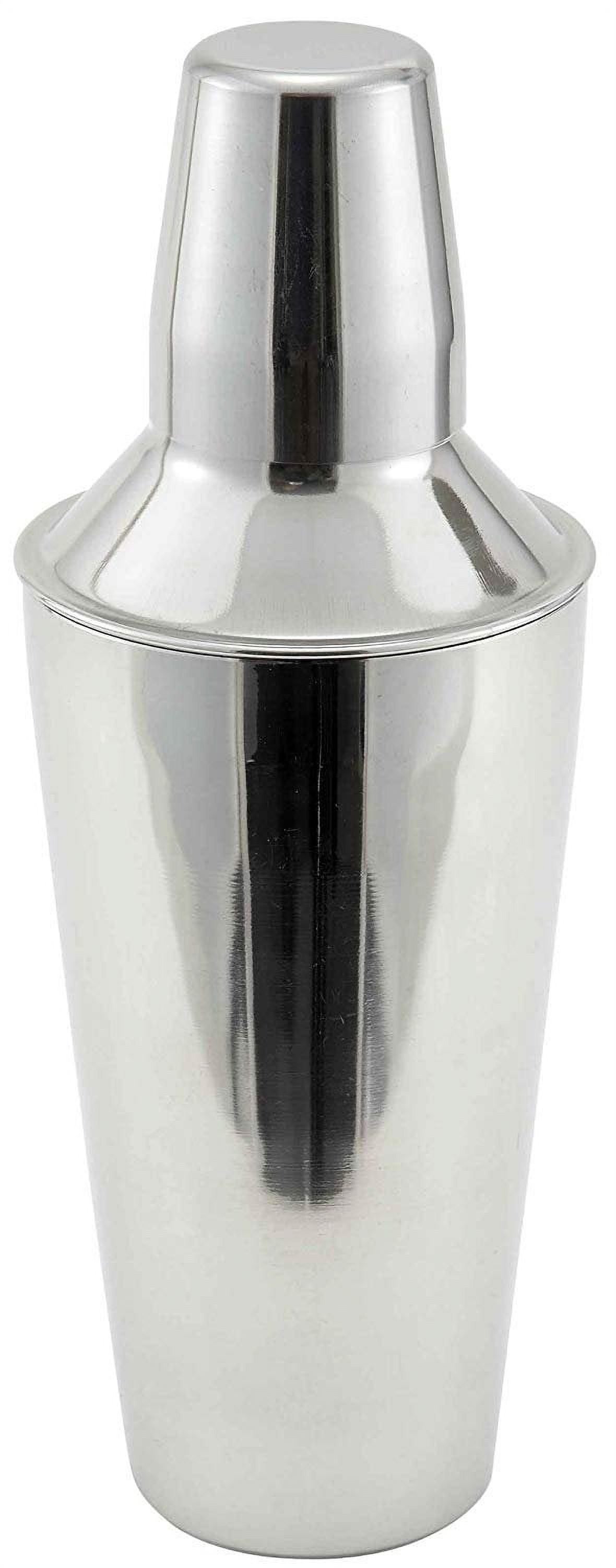 Winco Stainless Steel 3-Piece Bar Shaker Set, 28-Ounce - Walmart.com
