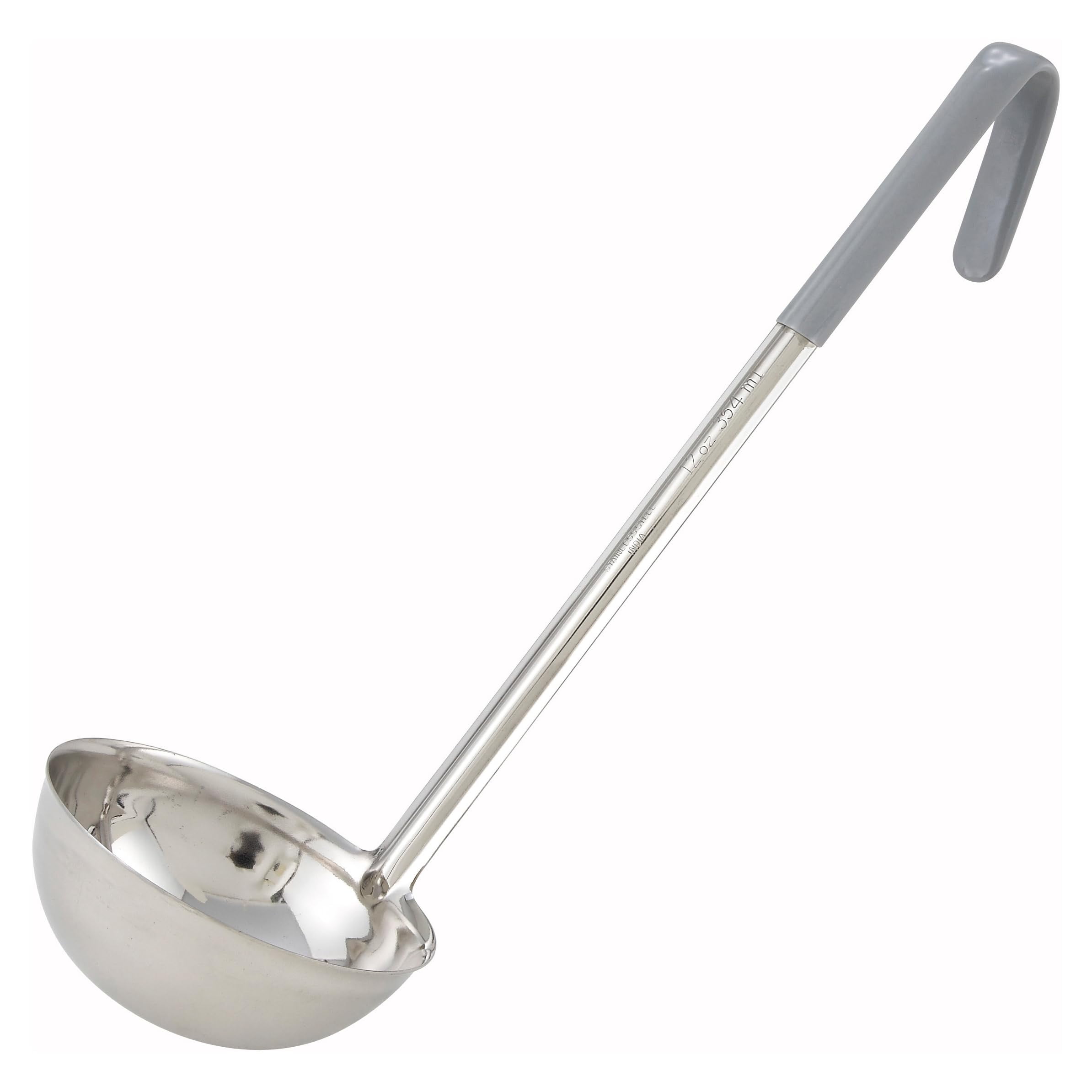 12+oz+Ladle+-+Stainless+Steel%2c+Gray+Handle - Walmart.com