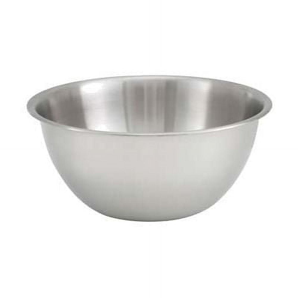 Winco Stainless Steel Mixing Bowl, 8 Qt, Silver - Walmart.com