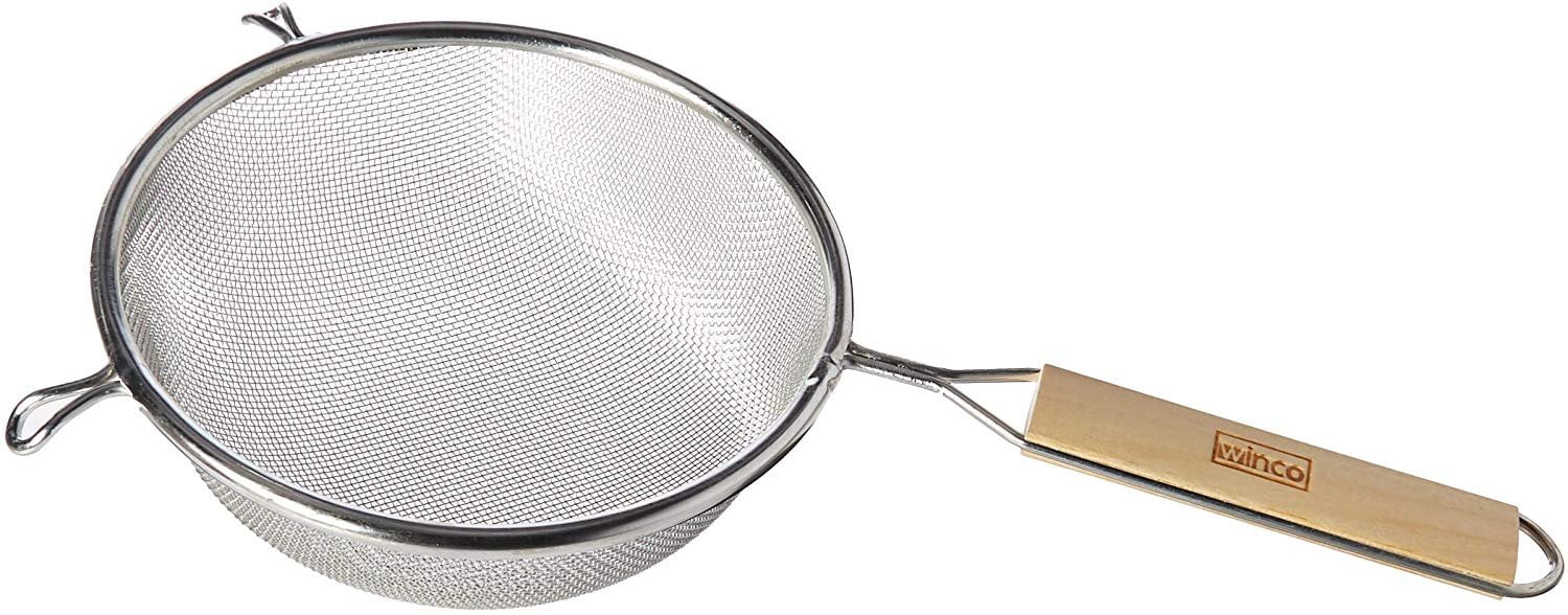 Winco MSTF-6S 6.25 in. Single Fine Mesh Strainer - Walmart.com