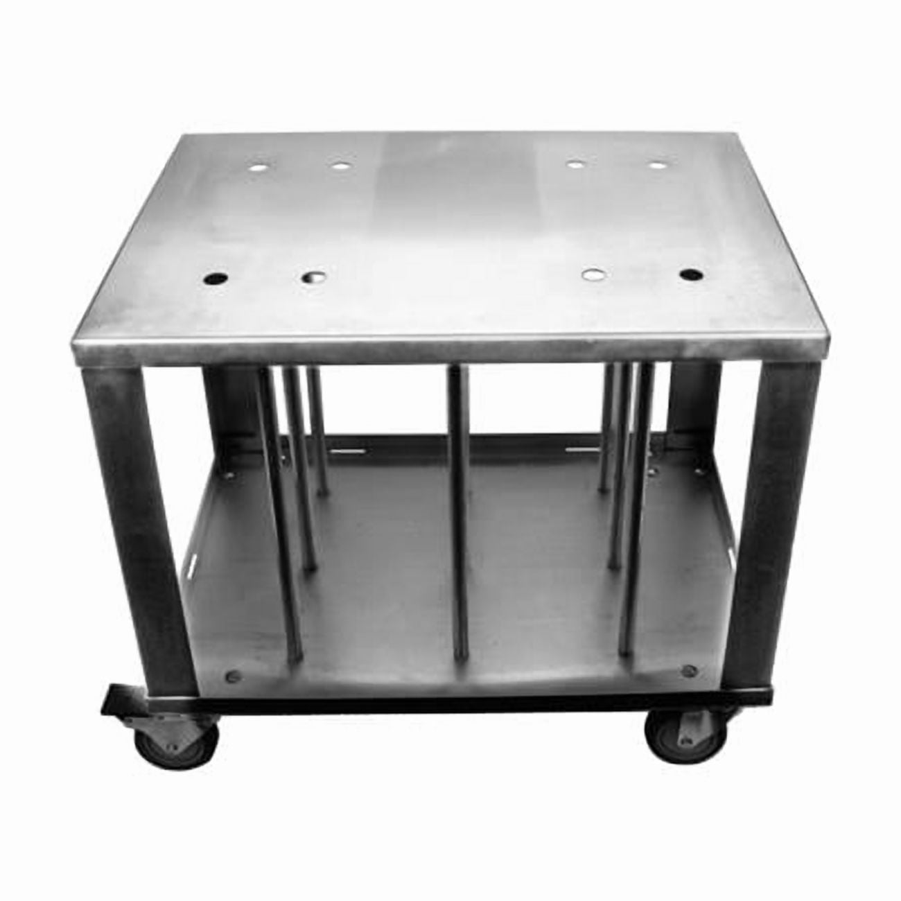 Winco ST11102001 Strata Stack & Storage Cart, 30 x 22 x 25.5 in., 14 ...
