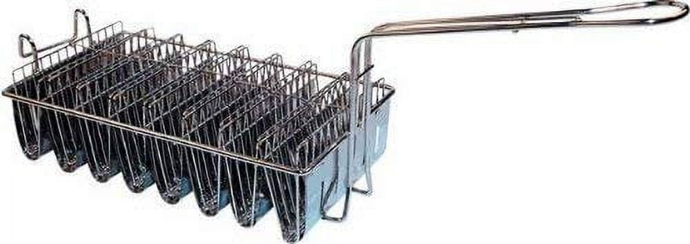 Winco Fry Utensil - 8 Shell Taco Fryer Basket with Tortilla Holder ...