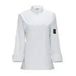 Winco UNF-7WS, Small Women's Long Sleeve Double Breasted Tapered White ...