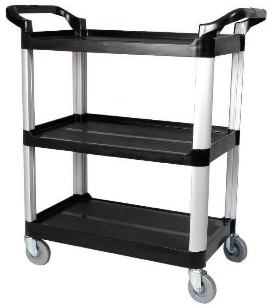 Free Shipping! Winco USA 3-Tier Utility Cart with Storage Shelves ...