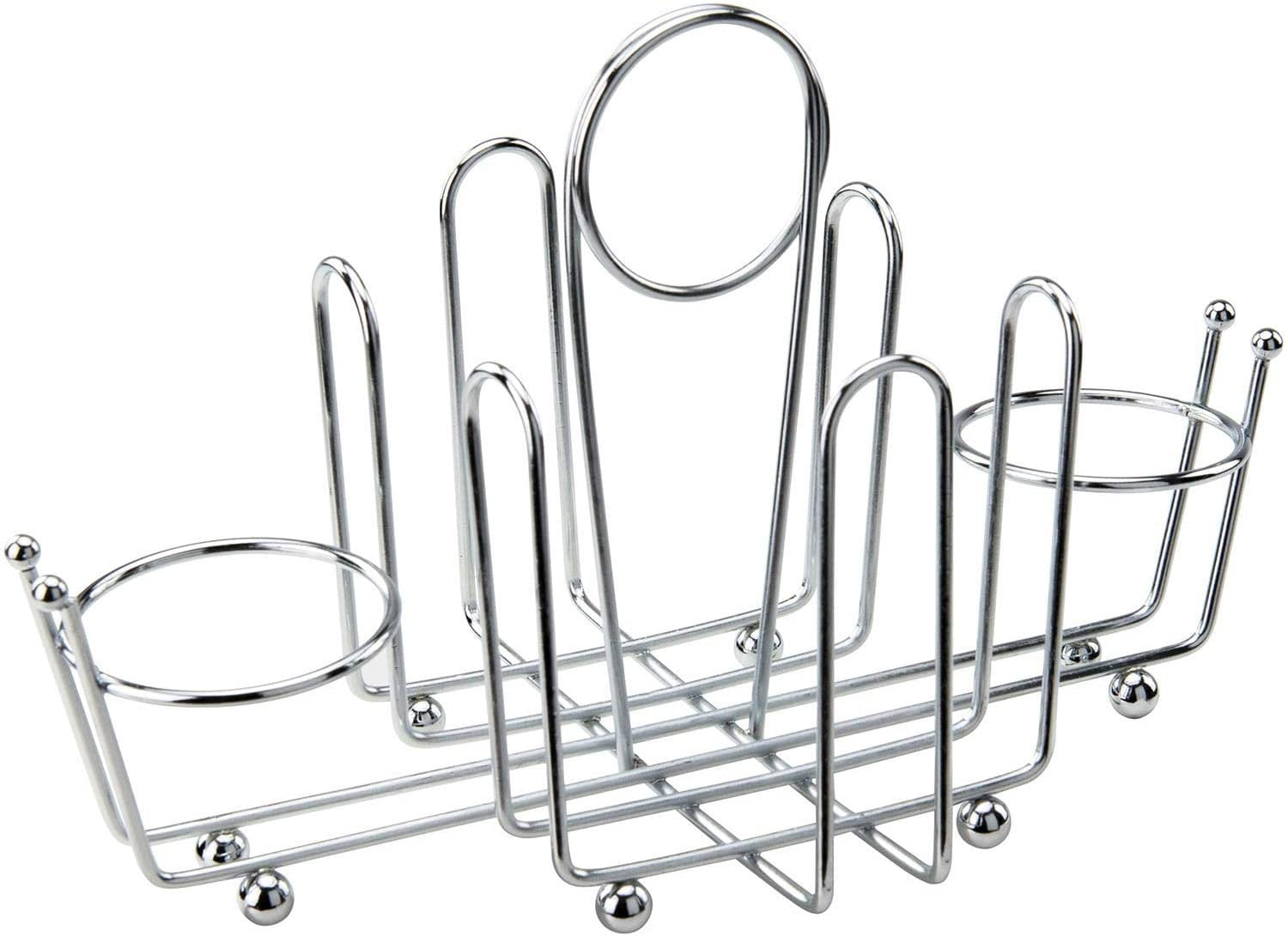 Winco WH-1, Salt/Pepper and Sugar Packet Holder, Chrome Plated Medium ...