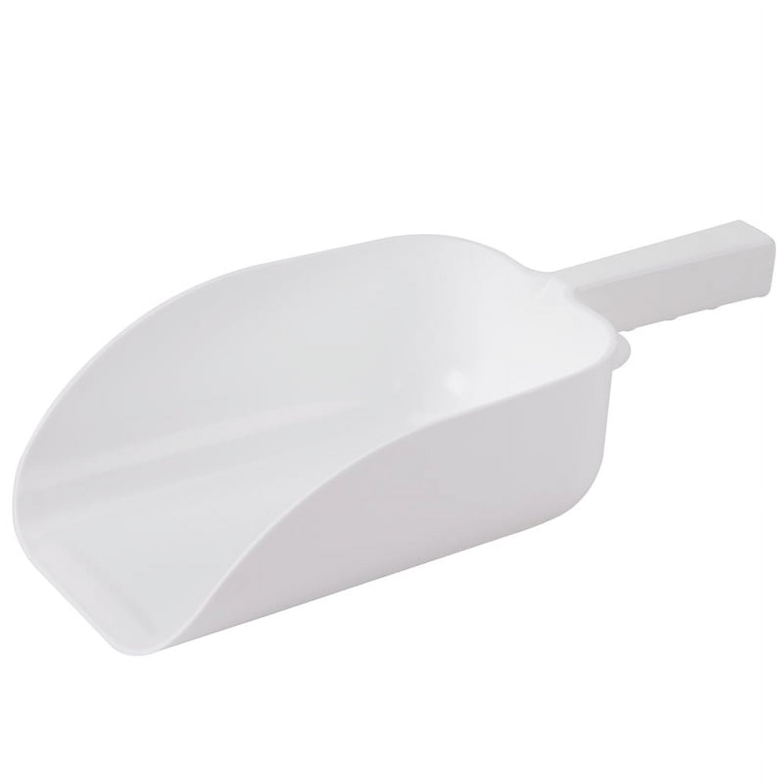 Winco PS-64 64 oz Polypropylene Scoop, White - Walmart.com