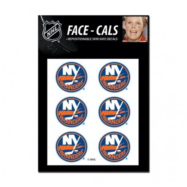 Wincraft 1493459461 NHL New York Islanders Tattoo Face Cals - Walmart.com