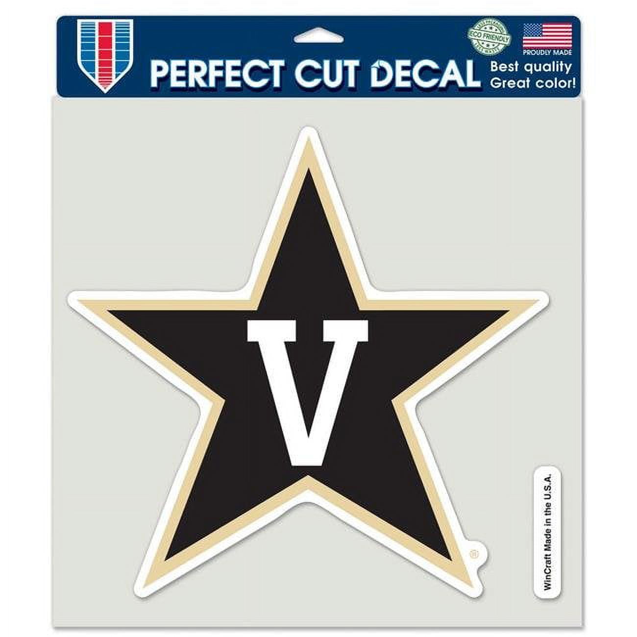 Wincraft NcAA Vanderbilt University Perfect cut color Decal, 8 x 8 ...