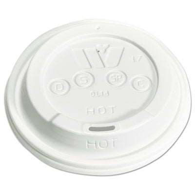 Plastic Lids for 12,16,20,24 oz Foam Cups, Sip-Thru, ID, White, 1000 ...