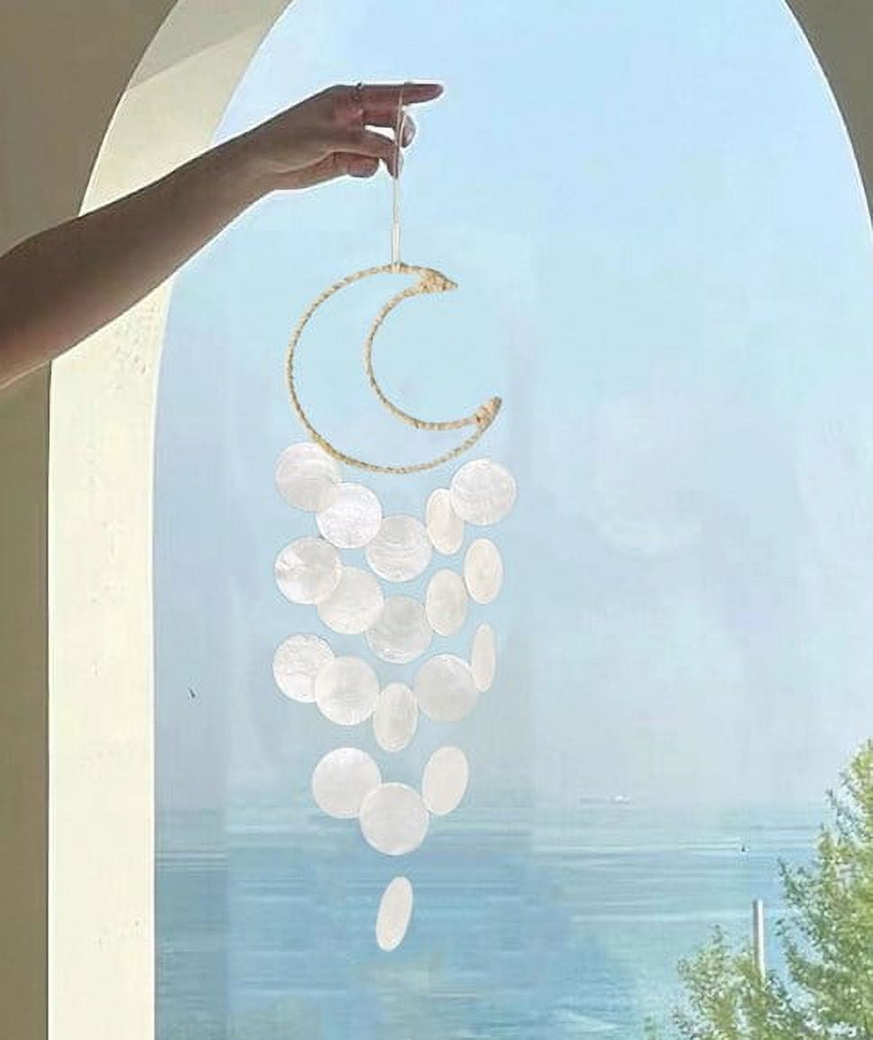 Wind Bell Shell Wind Chime Outdoor Hanging Decoration Shell Wind Chime ...