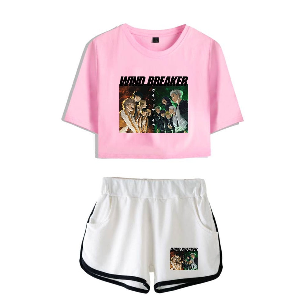 Wind Breaker Trucksuit 2 Pieces Sets Fashion Women Clothes Hip Hop ...