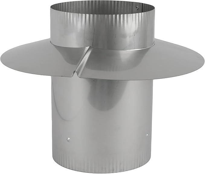 Wind Cap Adapter | Mount Chimney Cap on Double or Triple Wall Pipe ...
