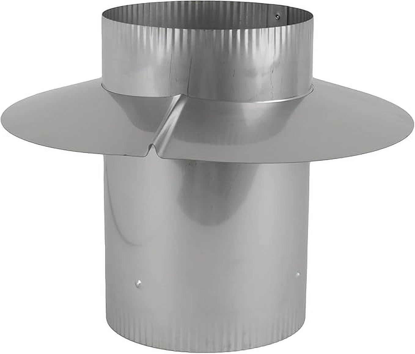 Wind Cap Adapter | Mount Chimney Cap on Double or Triple Wall Pipe ...