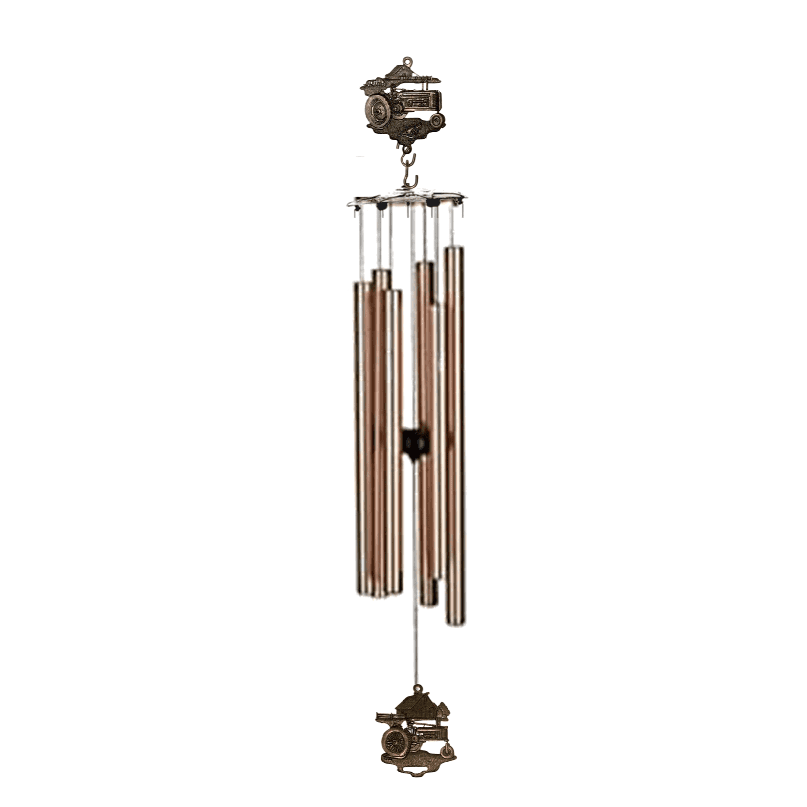 Wind Chime - 36in Tractor - Gold Tube - Walmart.com